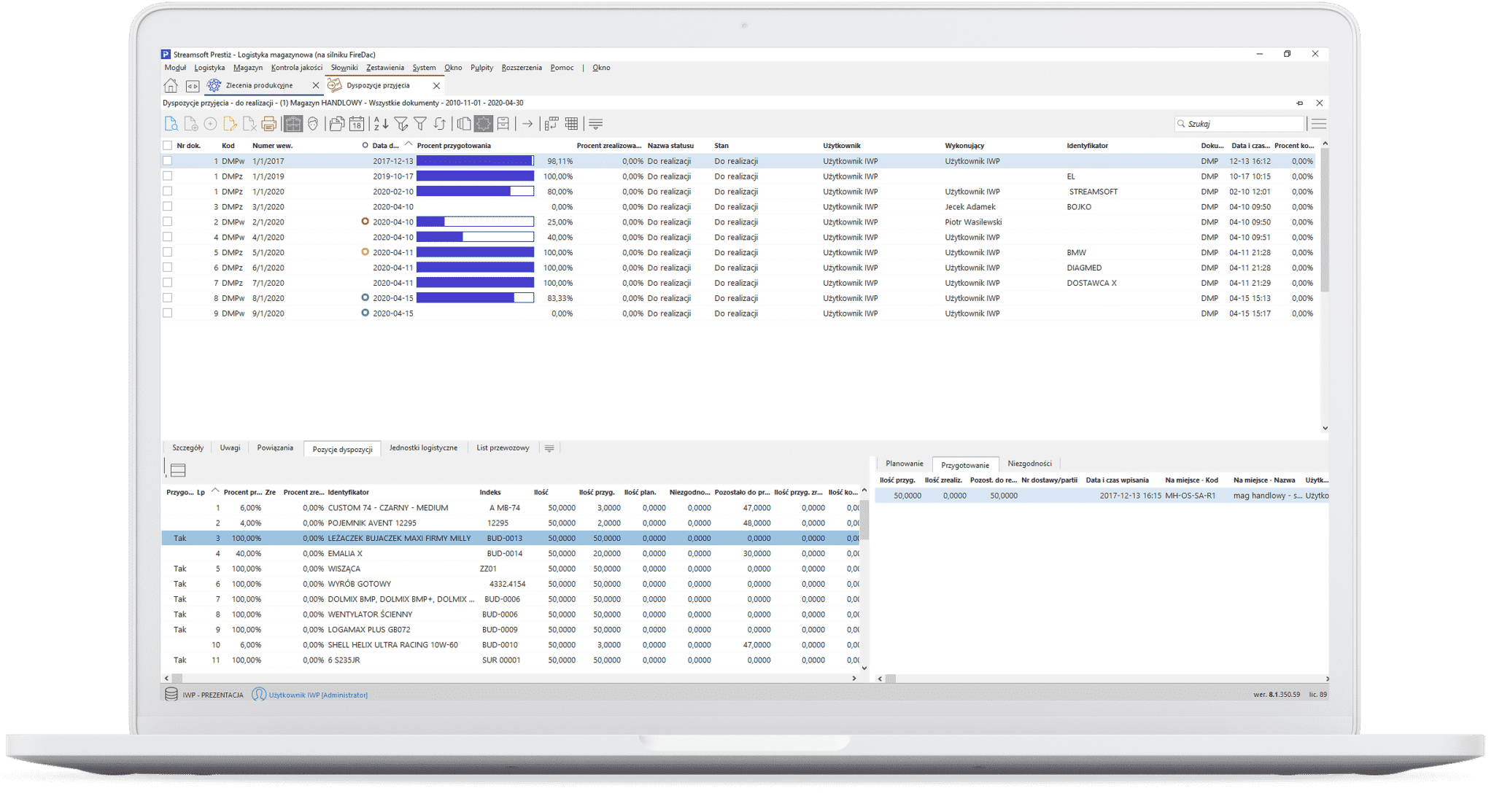 Logistyka produkcji – optymalizacja z ERP