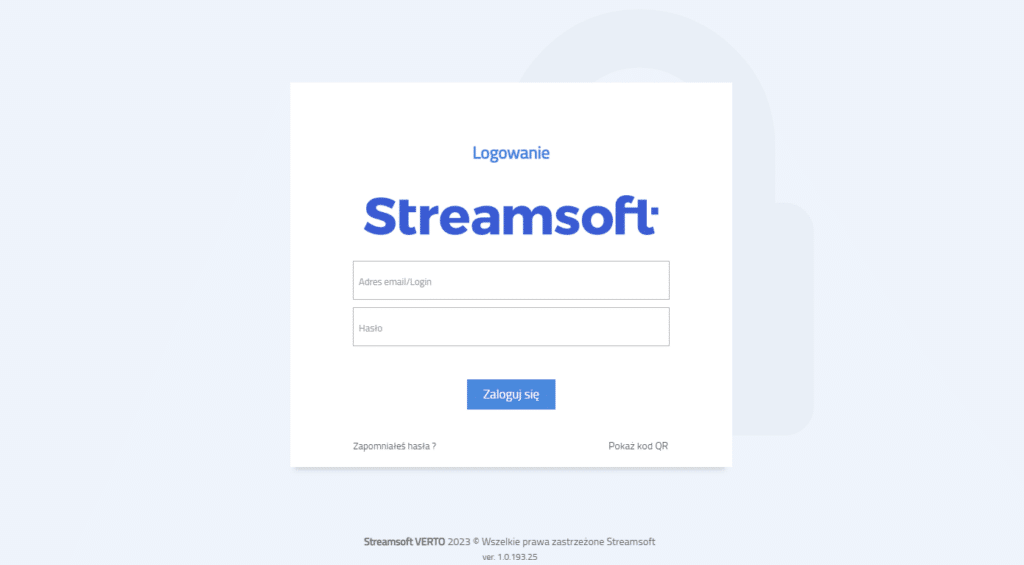 Przeglądarka „Next” - Streamsoft